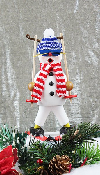 Original Rascher Räuchermännchen "Schneemann Anfänger", neu, echte ...